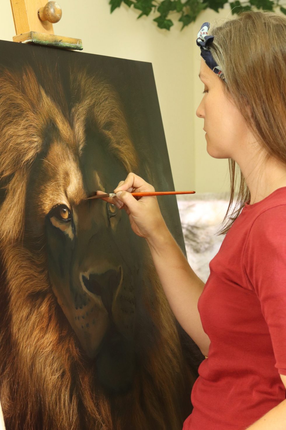 Wildlife Oil Painting Artist - Annie Drew Wildlife Art